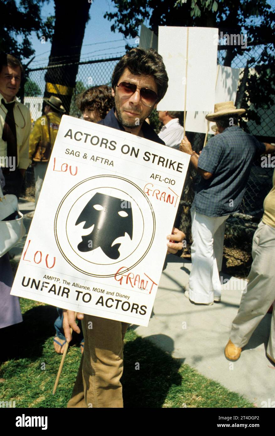ROBERT WALDEN ; American actor ; at a demo for the SAG - AFTRA actors ...