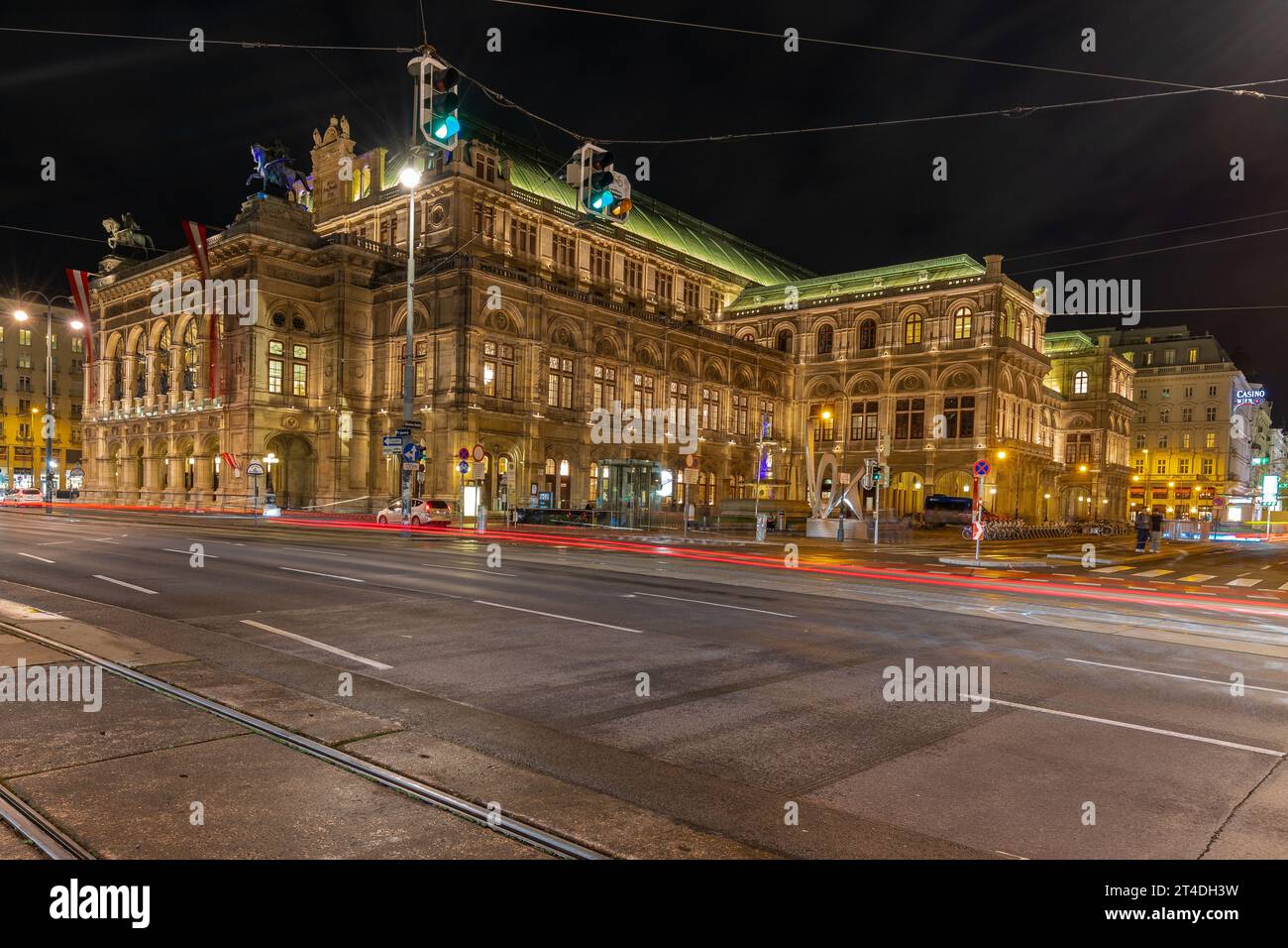 The Vienna State Opera, a 1709-seat venue and the first major building ...