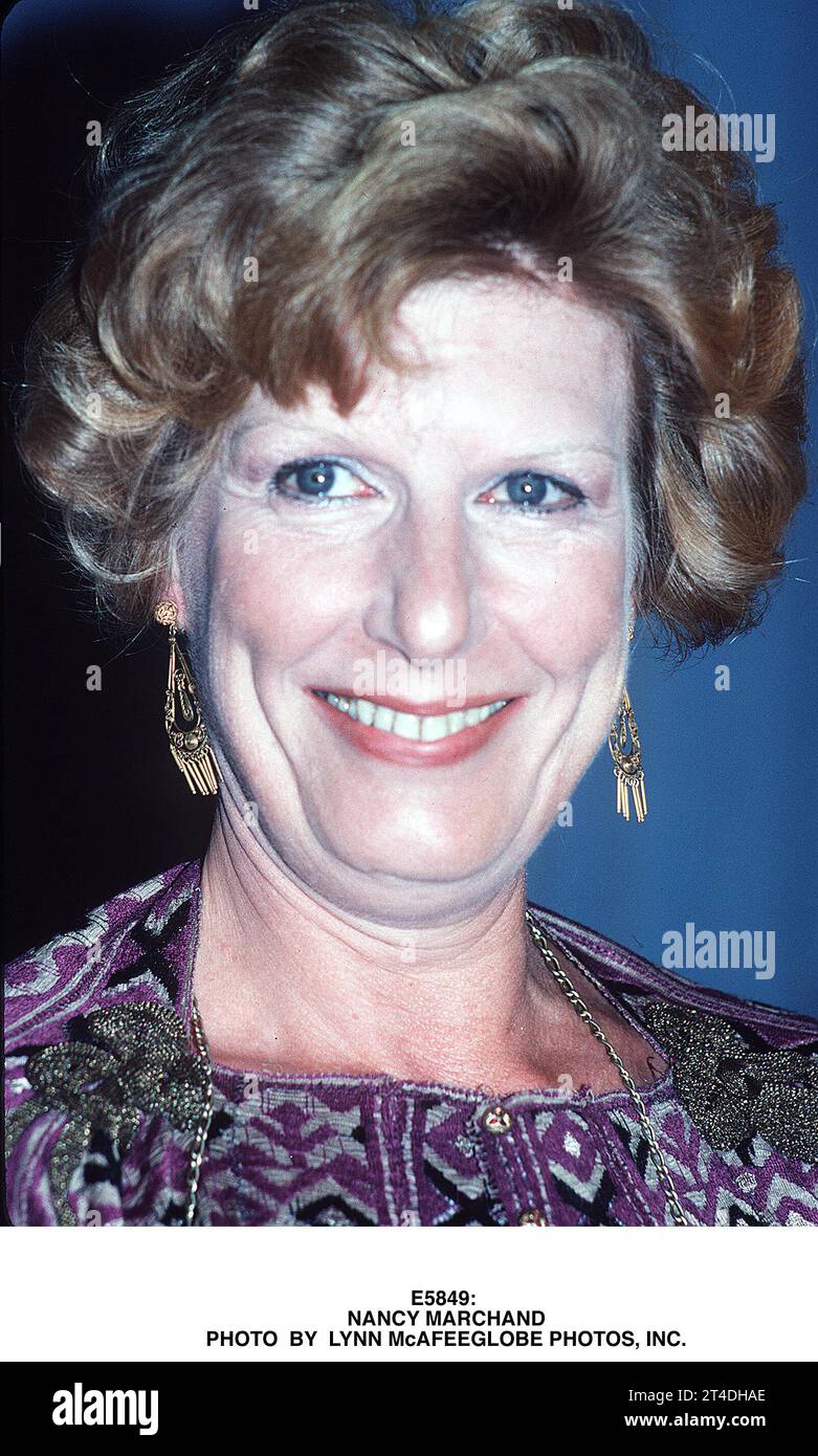 Nancy marchand hi-res stock photography and images - Alamy