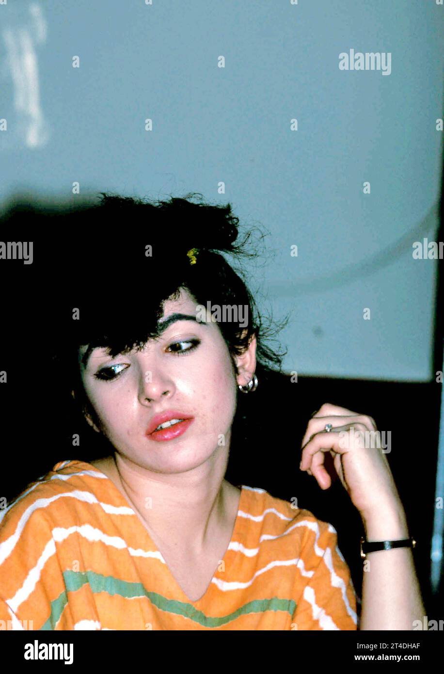 E3351 ;JANE WIEDLIN ; 1982 Credit: Lynn Mcafee / Performing Arts Images ...