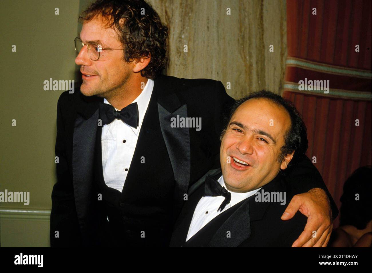 CHRISTOPHER LLOYD WITH DANNY DEVITO 1982 ; Credit: Lynn Mcafee / Performing Arts Images www ...