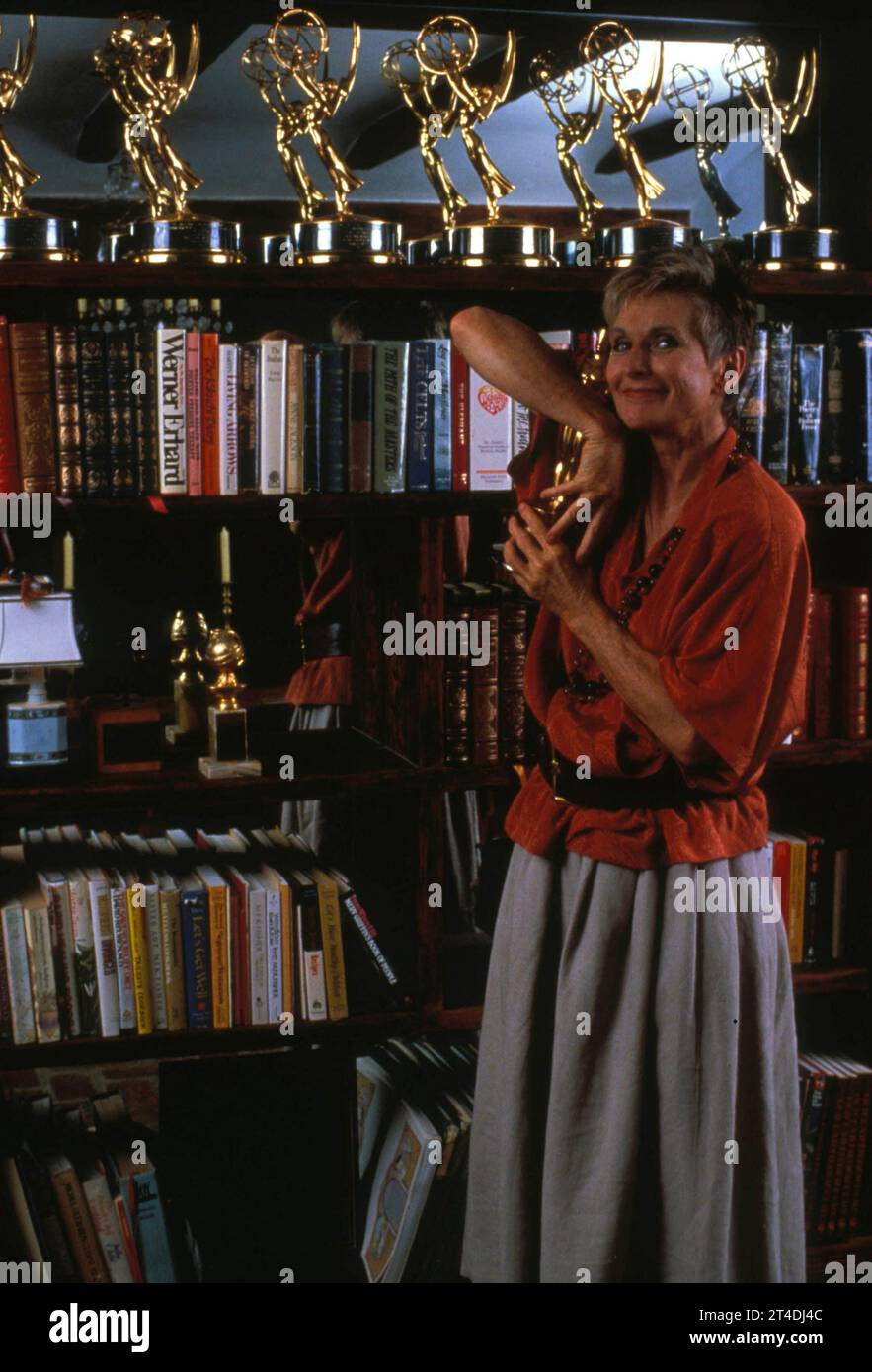 CLORIS LEACHMAN 1986 ; Credit: Lynn Mcafee / Performing Arts Images www ...