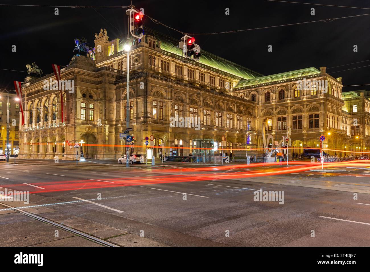The Vienna State Opera, a 1709-seat venue and the first major building ...