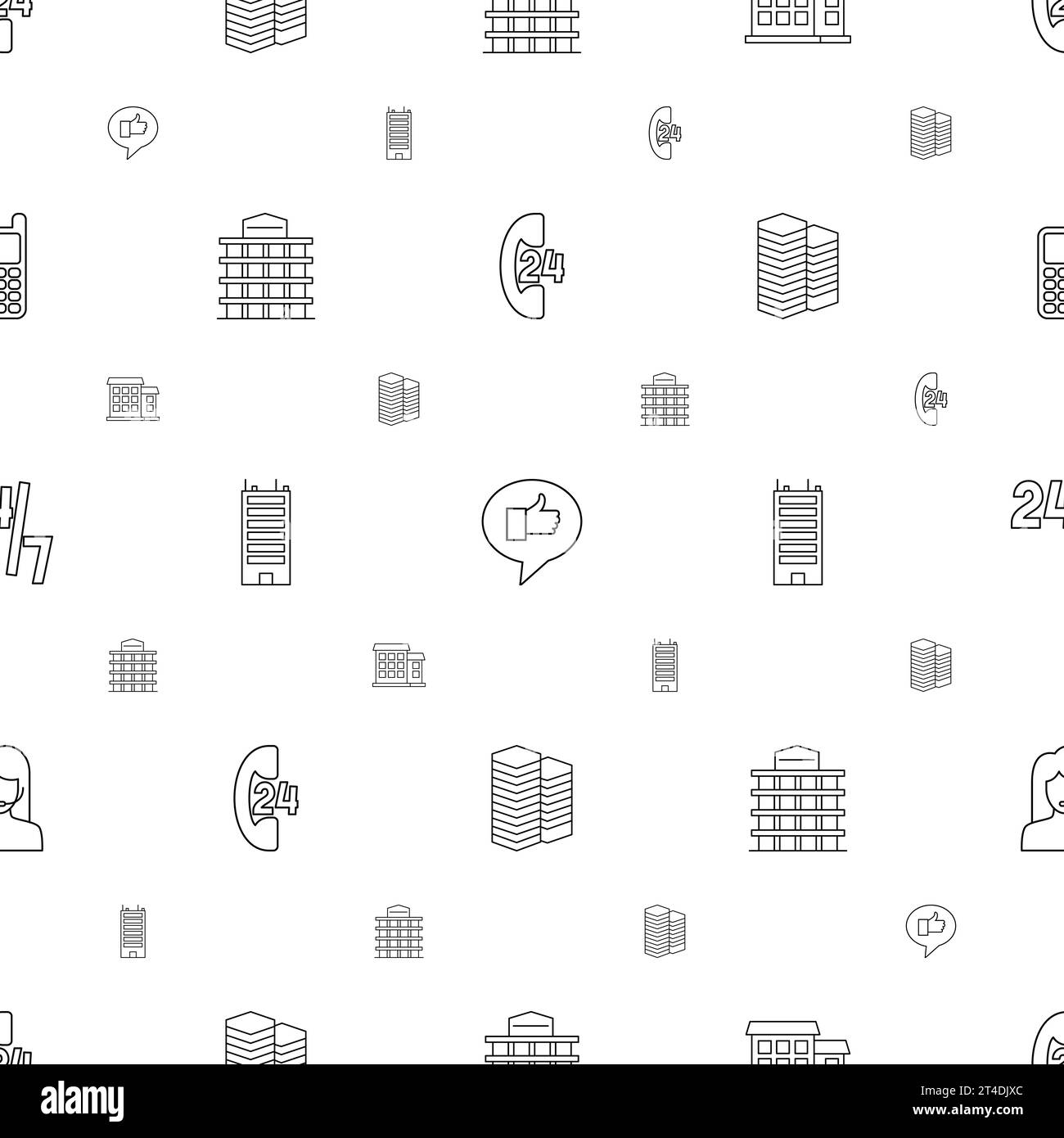 Center icons pattern seamless white background Vector Image Stock ... Center icons pattern seamless white background Vector Image Stock ...