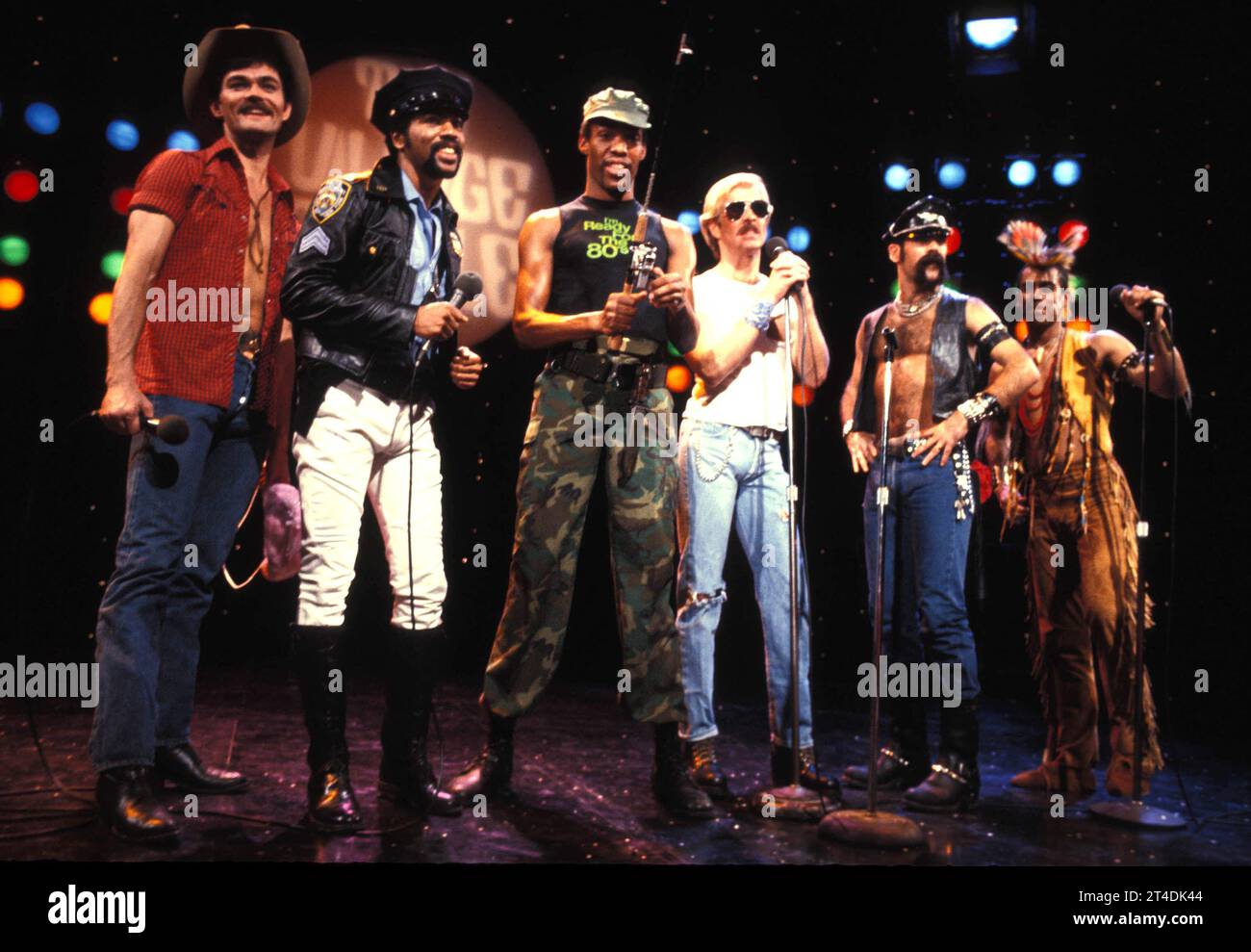 THE VILLAGE PEOPLE ;American disco group ; Randy Jones, Glenn Hughes ...