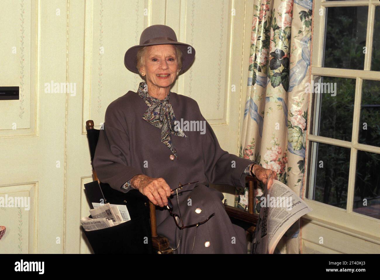 L1627 ;1991 ; JESSICA TANDY ; Credit: Lynn Mcafee / Performing Arts ...