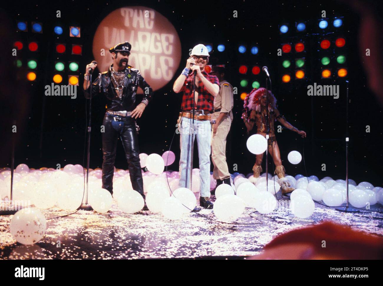 THE VILLAGE PEOPLE ;American disco group ; Randy Jones, Glenn Hughes ...