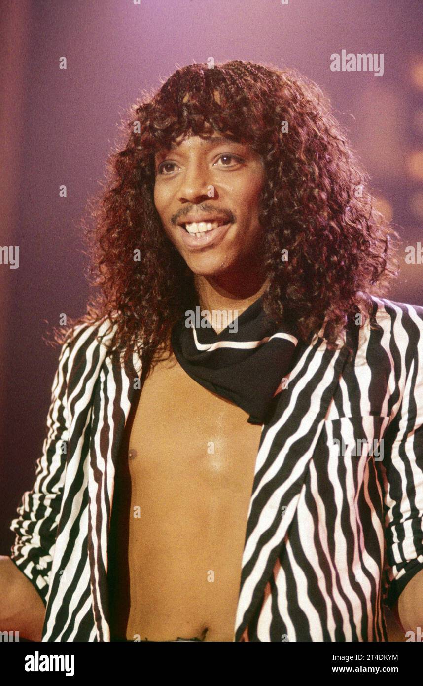 N1012 ;1983 ; RICK JAMES ; Credit: Lynn Mcafee / Performing Arts Images ...