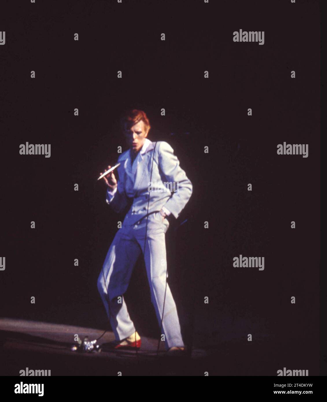 DAVID BOWIE ;Diamond Dogs Tour; US TOUR ; October 1974 ; Credit: Lynn ...