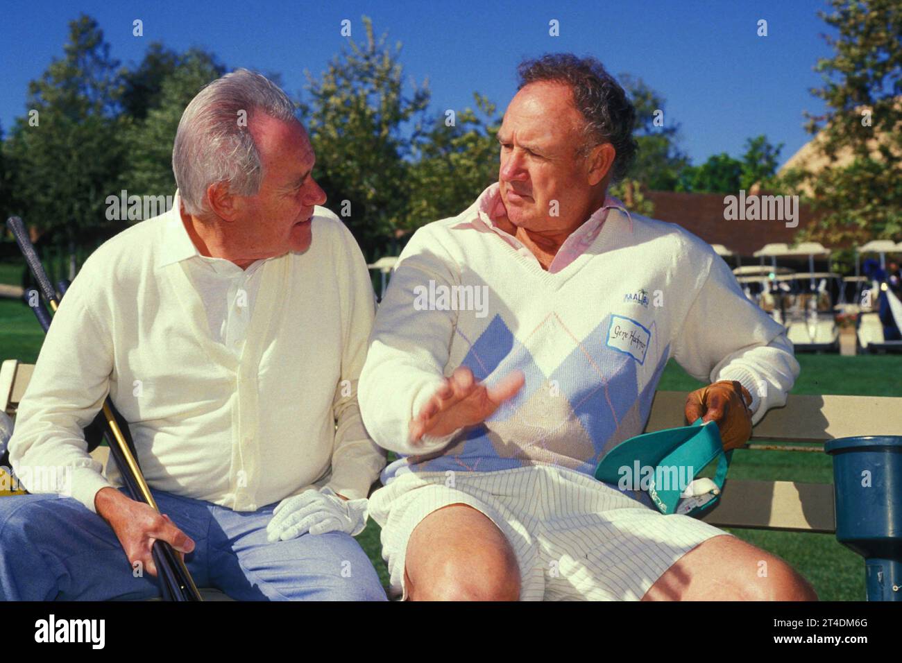 GENE HACKMAN WITH JACK LEMMON ; L0604 Credit: Lynn Mcafee / Performing ...