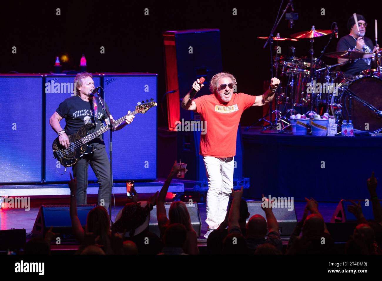 Van halen bassist michael anthony hi-res stock photography and images ...