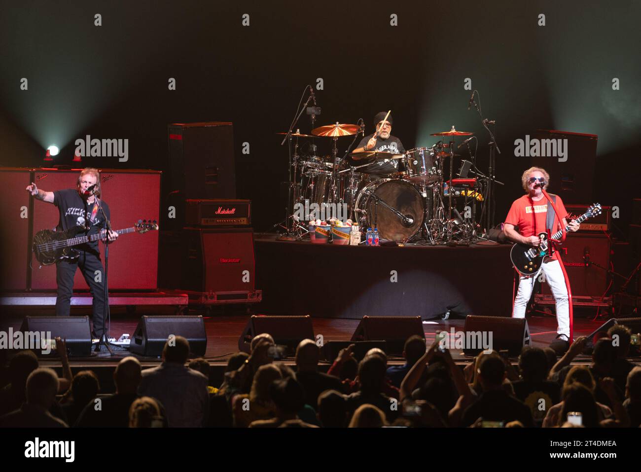Van halen bassist michael anthony hi-res stock photography and images ...