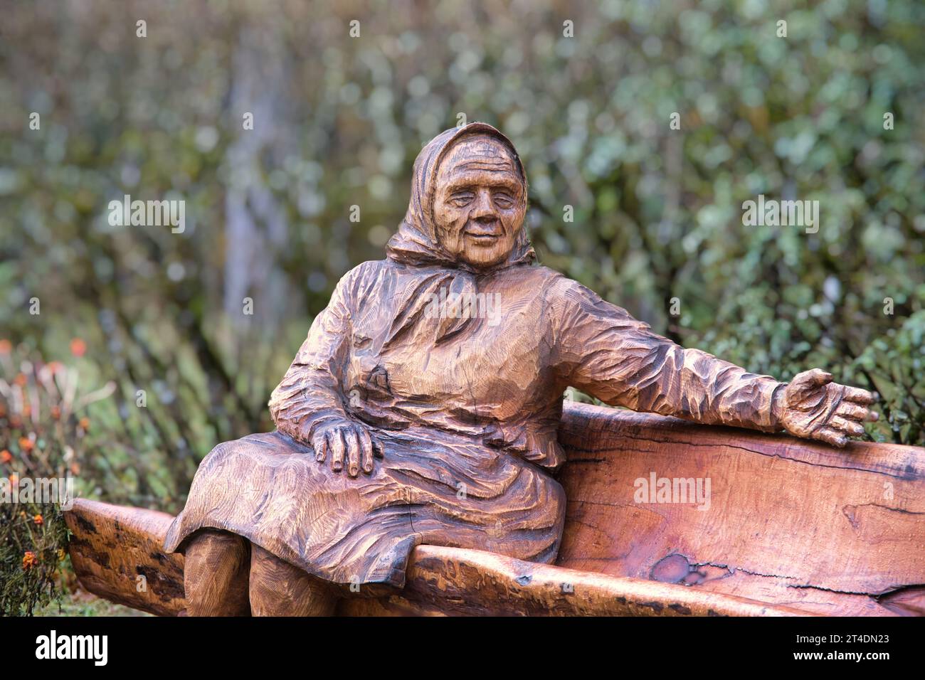 Valga, Estonia - October 22, 2023: Public bus waiting stops. Wooden ...