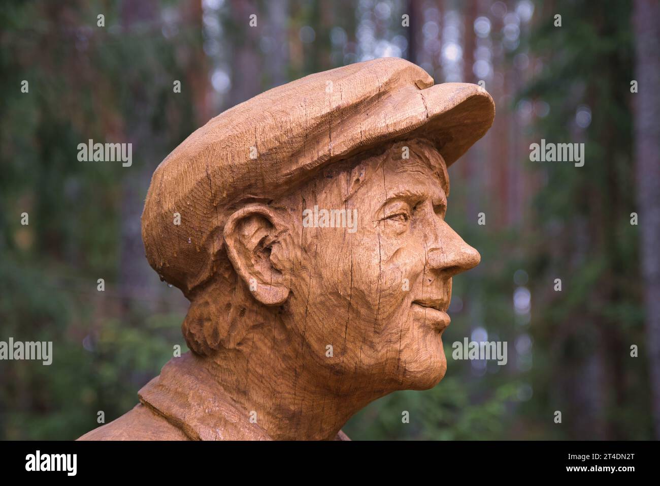 Valga, Estonia - October 22, 2023: Public bus waiting stops. Wooden ...