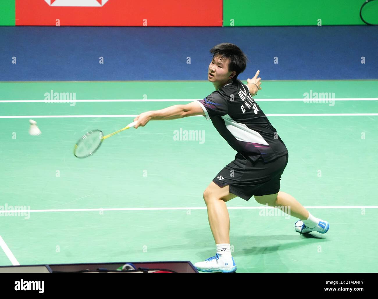 He Bing Jiao of China, Semi-final, Women's Singles during the Yonex ...