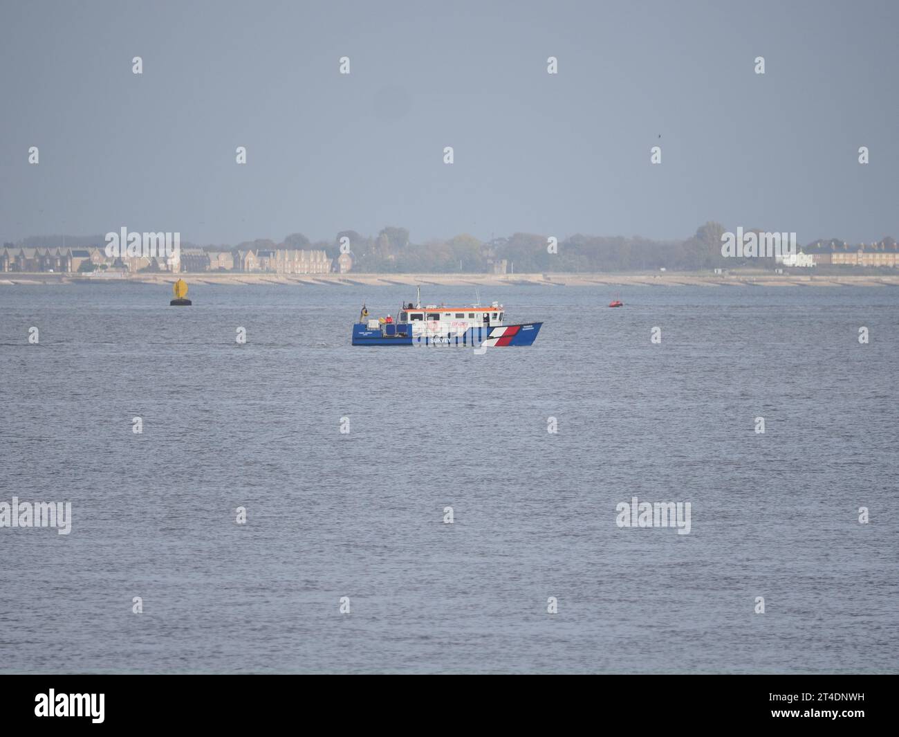 Sheerness, Kent, UK. 30th Oct, 2023. The third survey boat to be seen ...