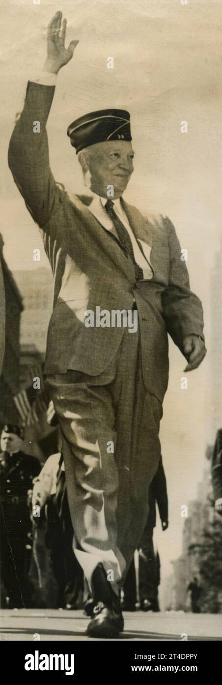 American General Dwight Eisenhower as candidate at the Presidency of ...