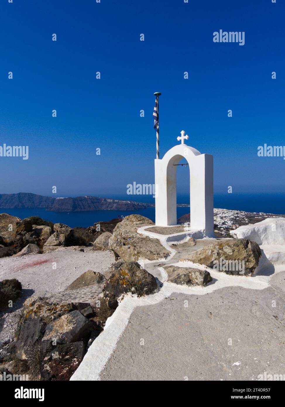 Fira to oia footpath hi-res stock photography and images - Alamy