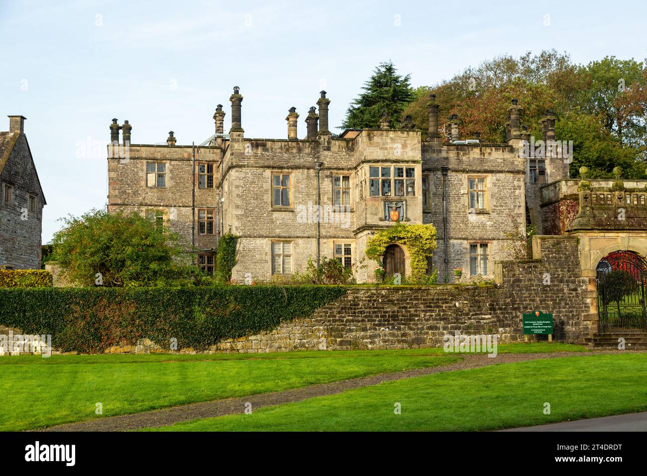 Tissington Hall is an early 17th-century Jacobean mansion house, in ...