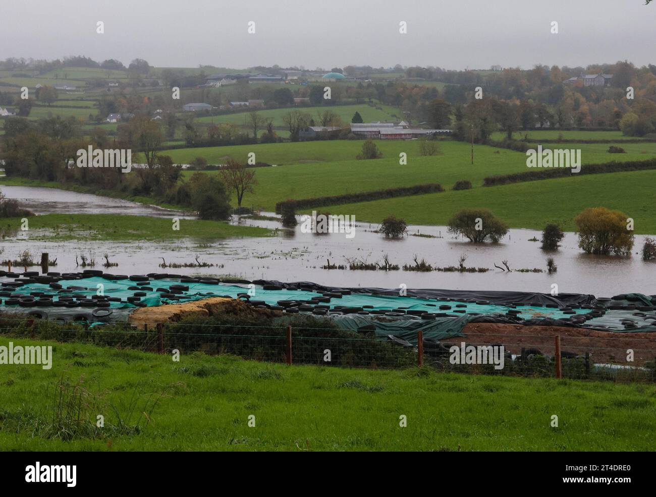 Moira, County Down, Northern Ireland, UK. 30th Oct 2023. UK weather ...