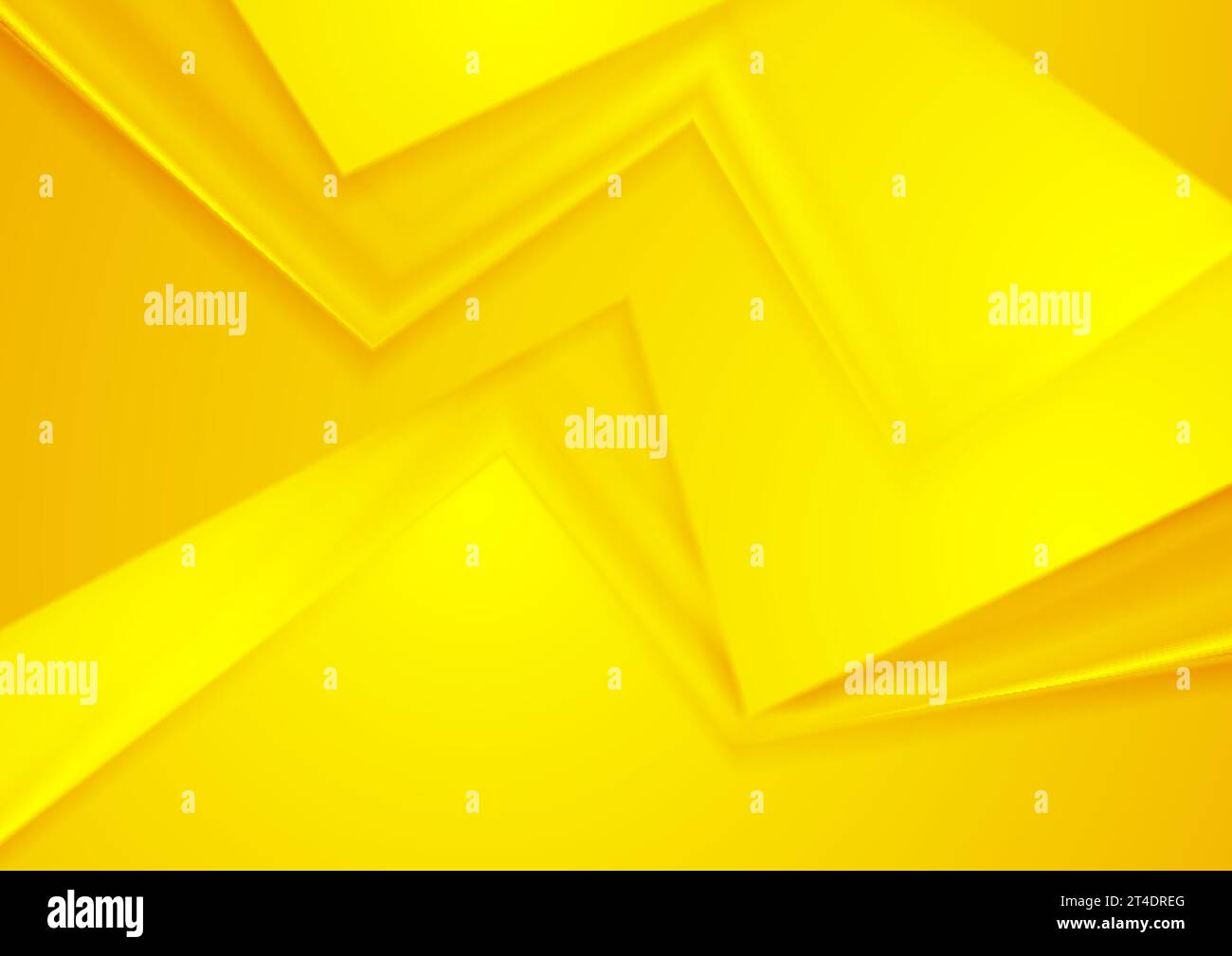 Bright yellow smooth curved stripes abstract modern background. Vector ...