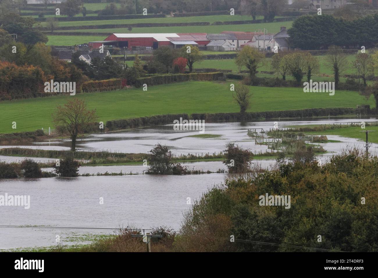 Moira, County Down, Northern Ireland, UK. 30th Oct 2023. UK weather ...