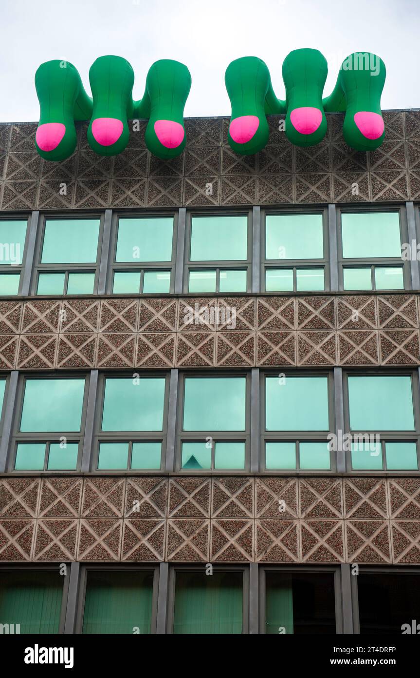 'Kevin Green-Grabber' of Leicester Monsters: a city centre invasion of ...