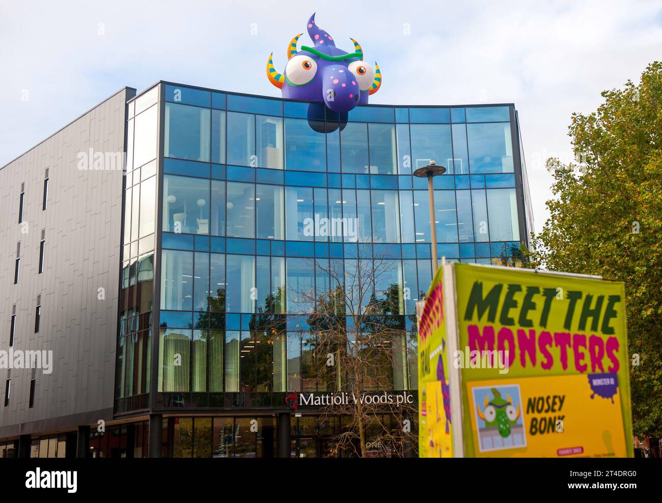 'Nosey Bonk' of Leicester Monsters: a city centre invasion of giant ...