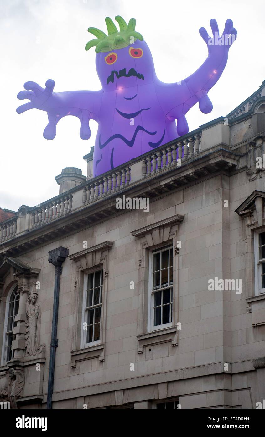 'Slime Minister' of Leicester Monsters: a city centre invasion of giant ...