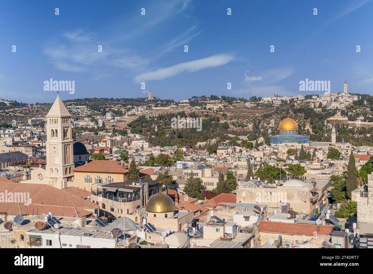 Jerusalem view west hi-res stock photography and images - Alamy
