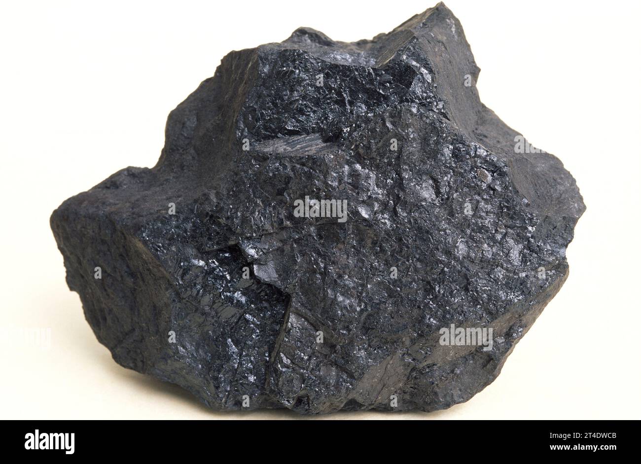 Bituminous coal is an organic sedimentary rock. Sample Stock Photo - Alamy