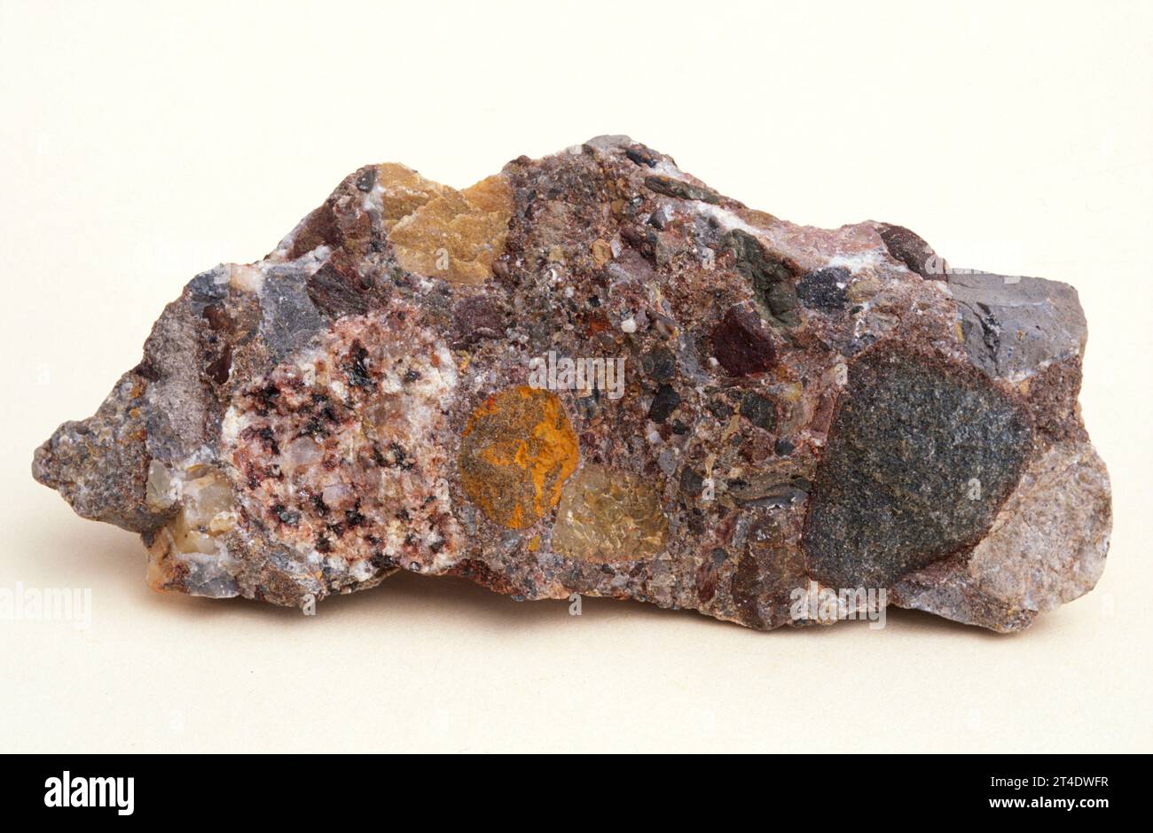 Conglomerate breccia hi-res stock photography and images - Alamy