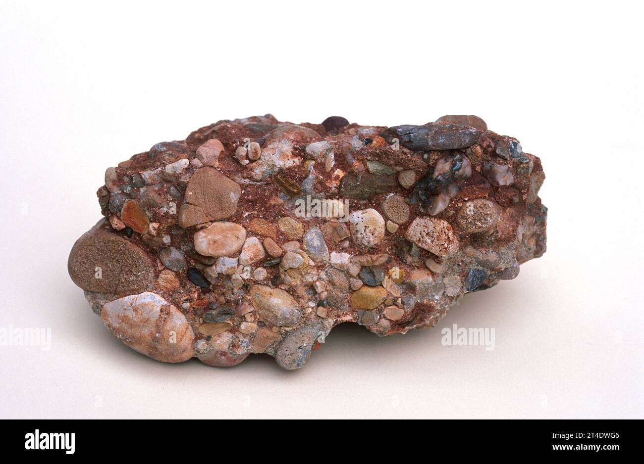 Puddingstone is a kind of conglomerate, a clastic sedimentary rock ...