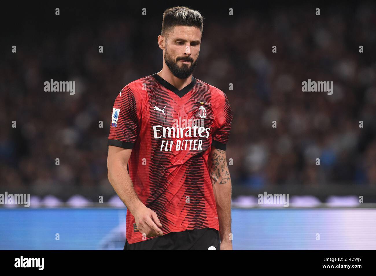 Naples, Italy. 29 Oct, 2023. Olivier Giroud of AC Milan during the ...