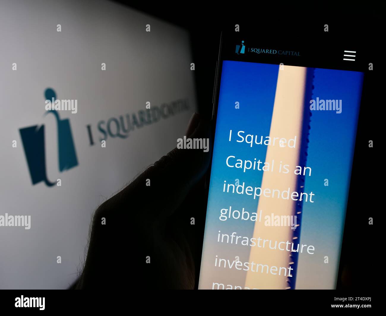I squared capital logo hi-res stock photography and images - Alamy
