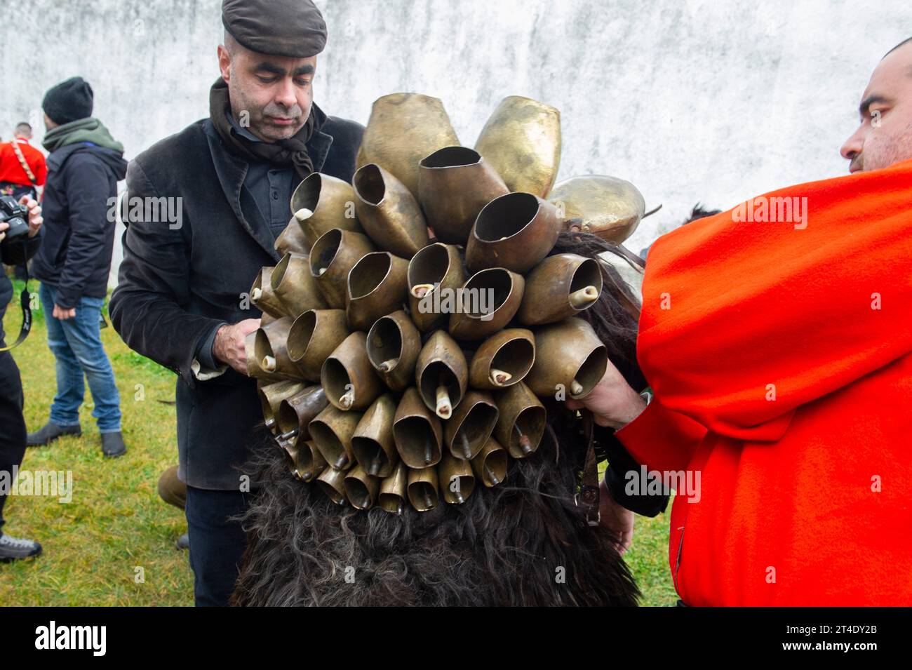 2023 January 17 - Italy, Sardinia, Sassari, Mamoiada. Traditional and ...