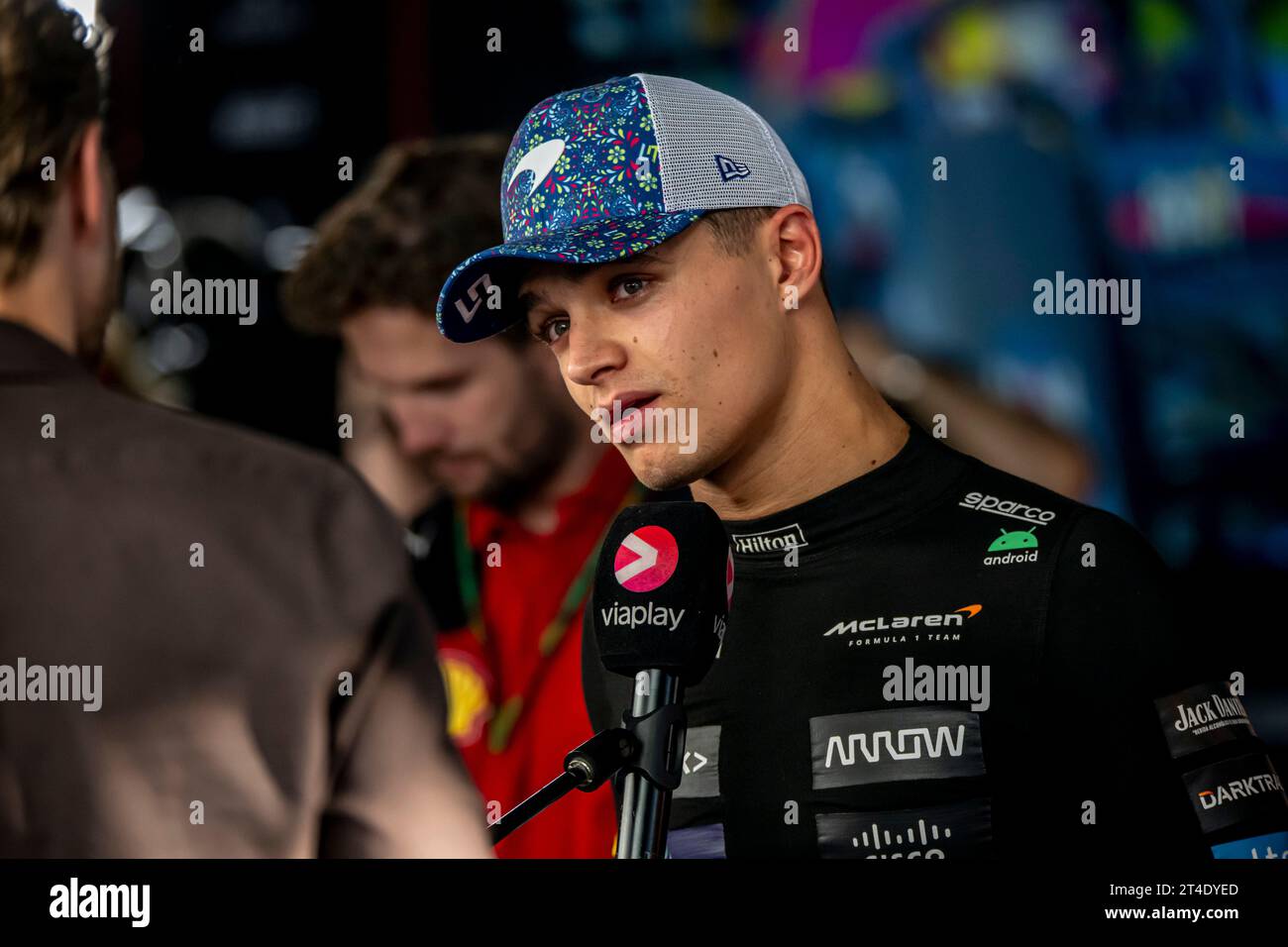 Mexico City, Mexico, October 29, Lando Norris, from the United Kingdom ...