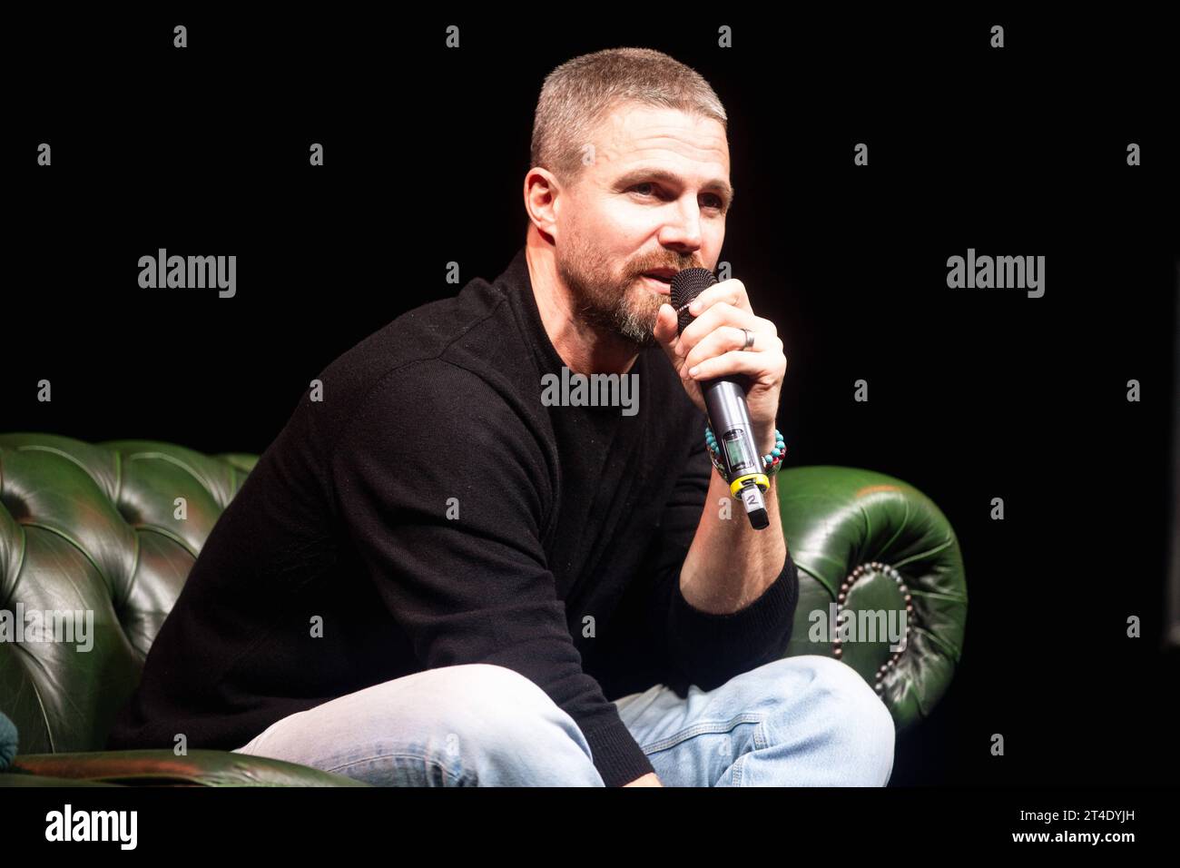 Stephen Amell Day One of MCM Comic Con at ExCeL exhibition centre in ...