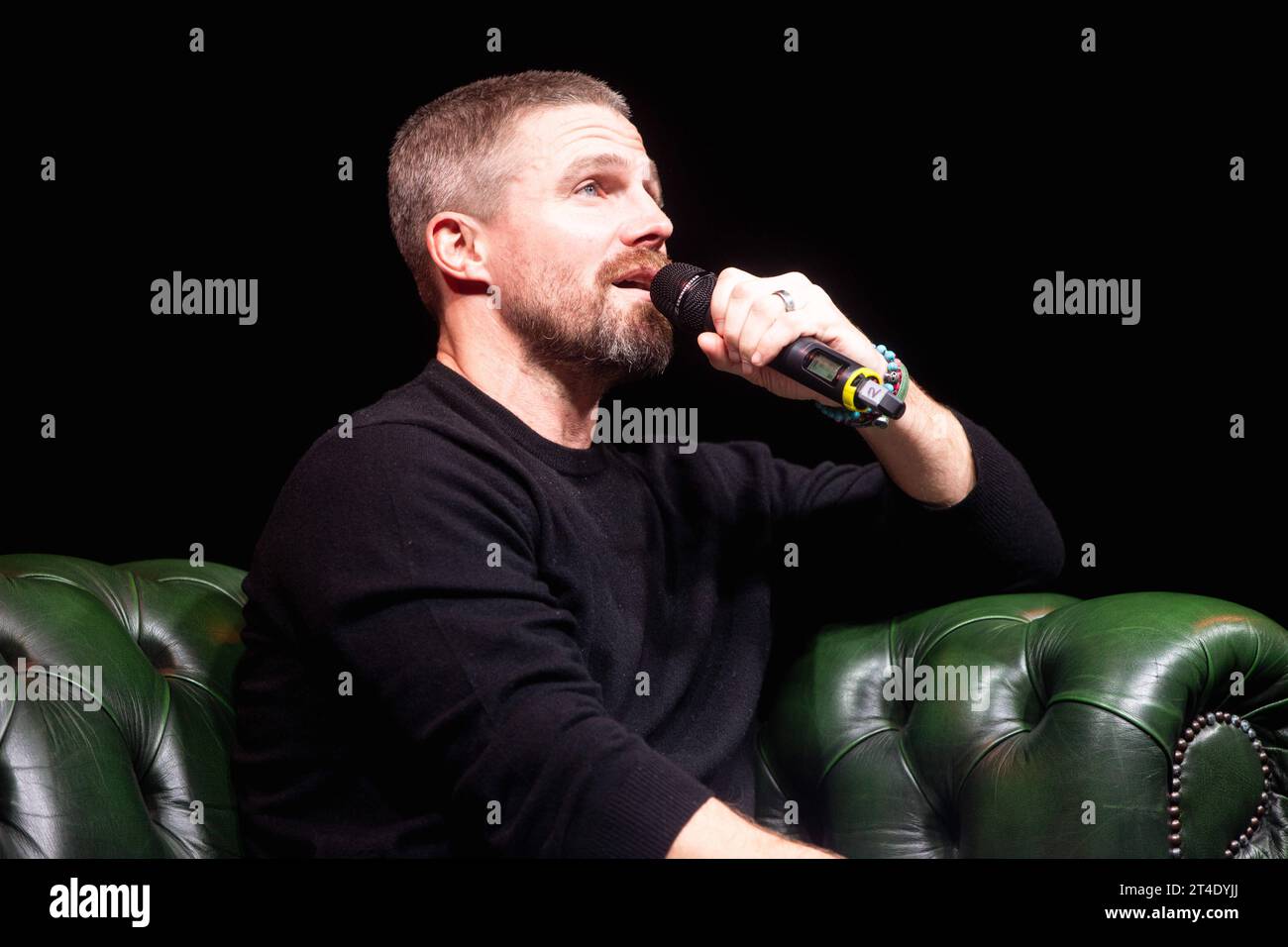 Stephen Amell Day One of MCM Comic Con at ExCeL exhibition centre in ...