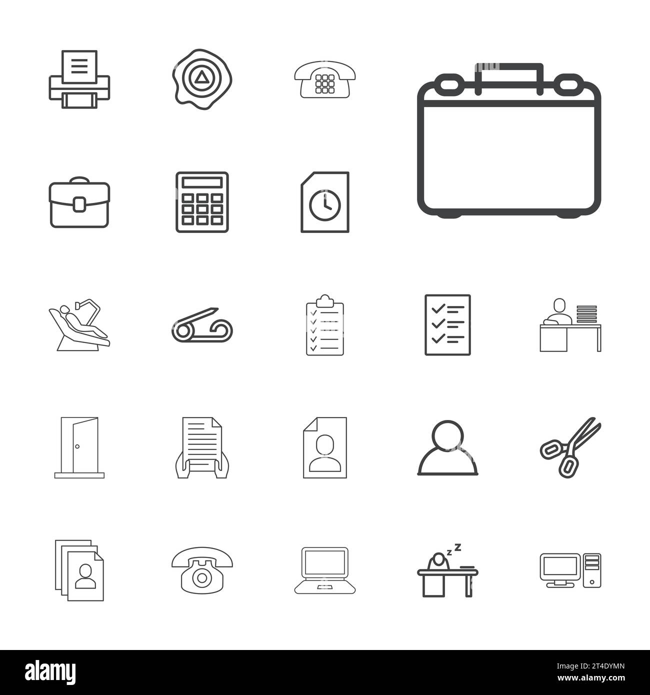 Sleeping office chair Black and White Stock Photos & Images - Alamy