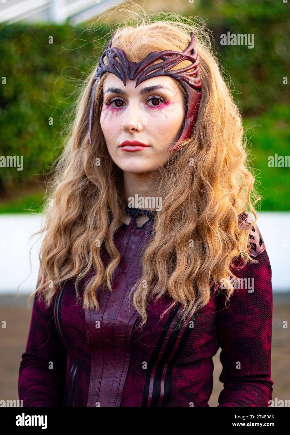 Cosplay Scarlet Witch Cosplayers at Day Two of MCM Comic Con at ExCeL ...