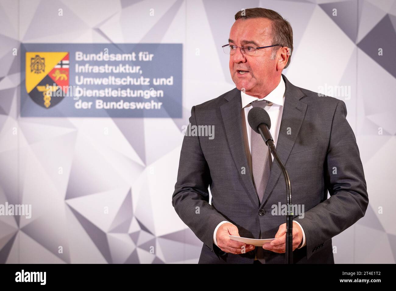 Hanover, Germany. 30th Oct, 2023. Boris Pistorius (SPD), Minister of ...