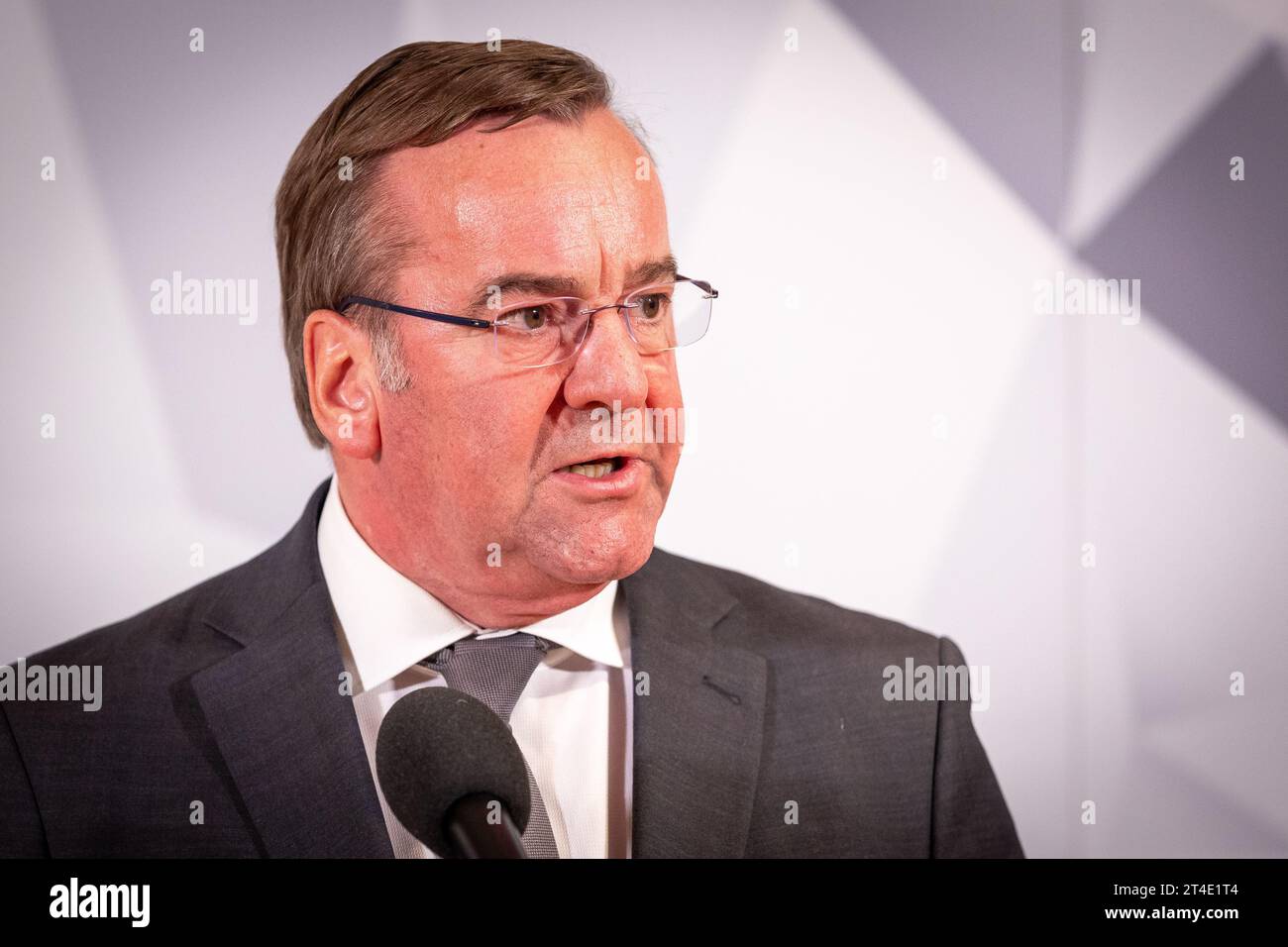 Hanover, Germany. 30th Oct, 2023. Boris Pistorius (SPD), Minister of ...