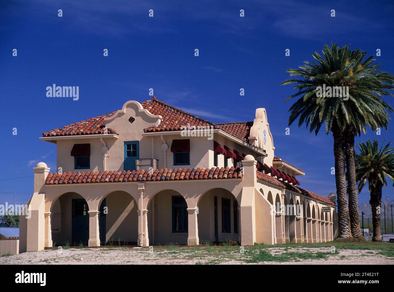 Kelso Depot Visitor Center, Mojave National Preserve, California Stock ...
