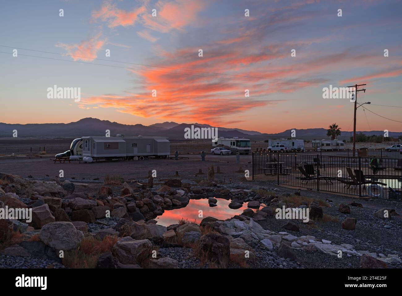 Tecopa hot springs resort hi-res stock photography and images - Alamy
