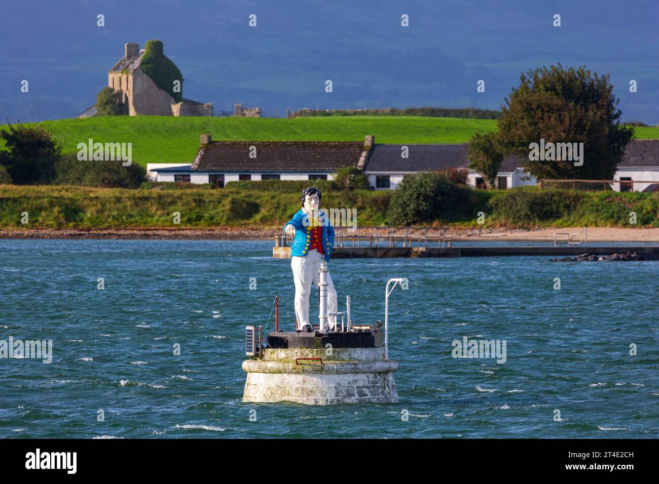 Metal Man Light, Rosses Point, County Sligo, Ireland Stock Photo - Alamy