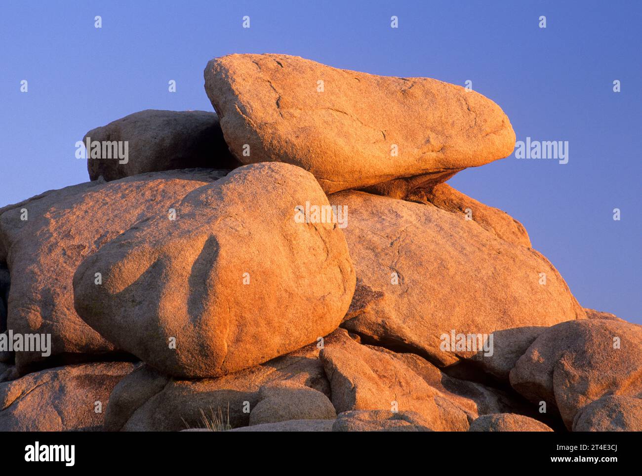 Granite outcrop at White Tank, Joshua Tree National Park, California ...
