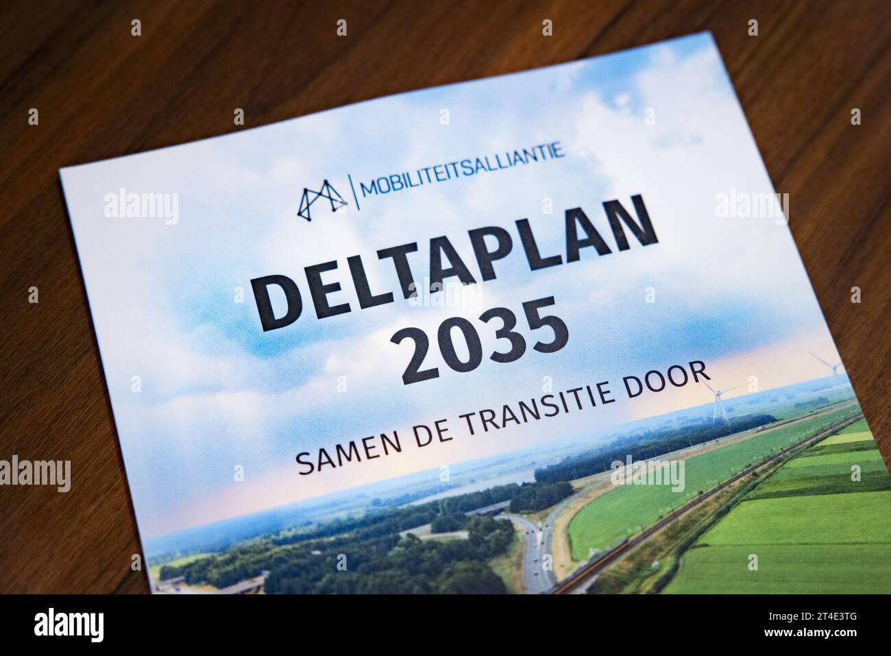 THE HAGUE - Marga de Jager presents the Delta Plan 2035 for mobility to ...