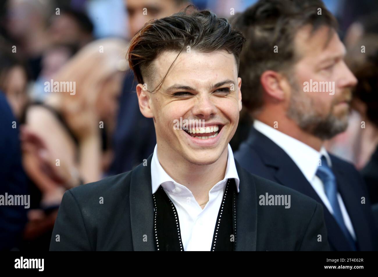 Yungblud (Dominic Richard Harrison) attends the Fast & Furious: Hobbs ...