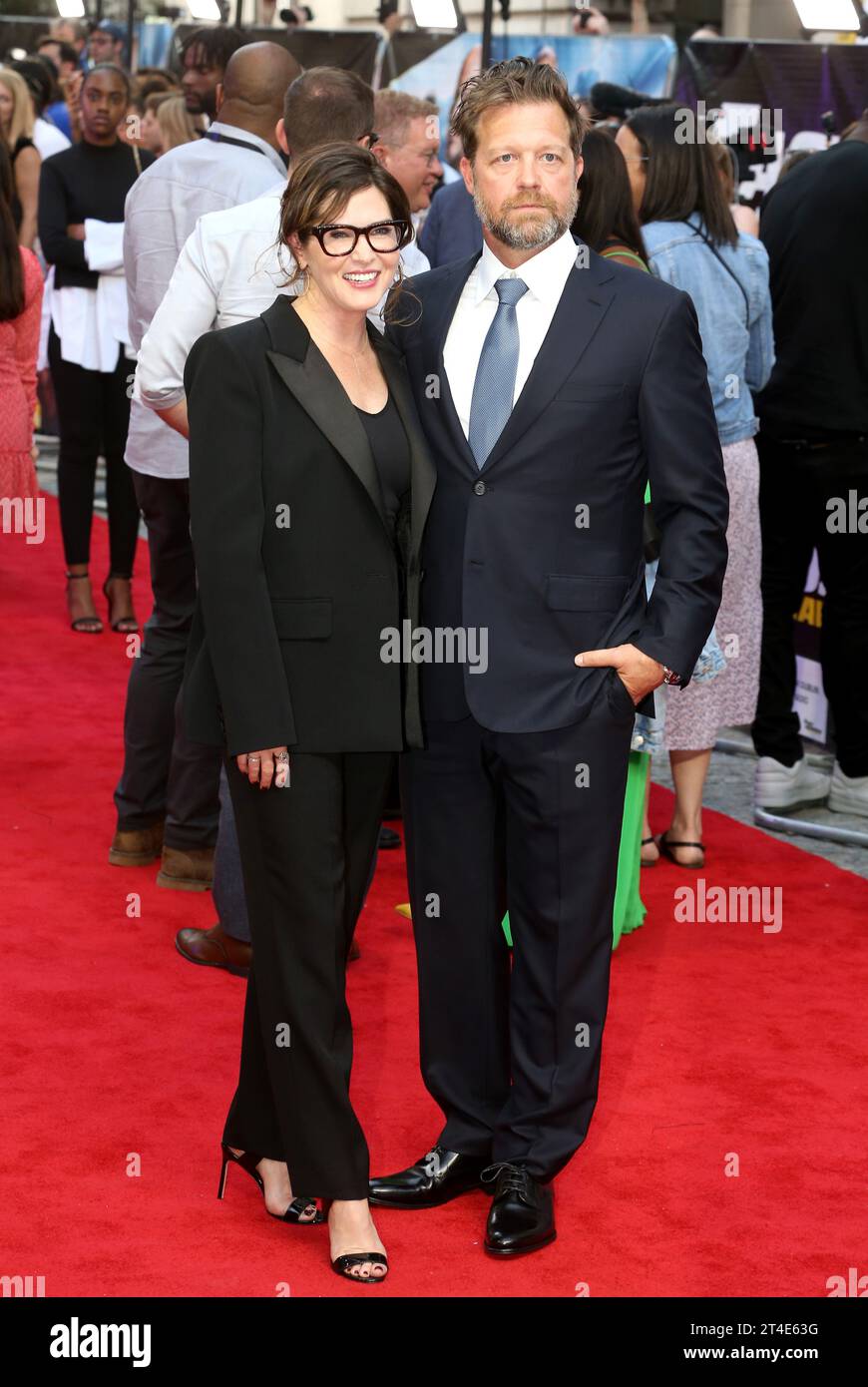 Kelly McCormick and David Leitch attend the Fast & Furious: Hobbs ...